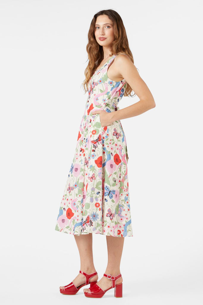 Luna Snake Midi Dress – Princess Highway